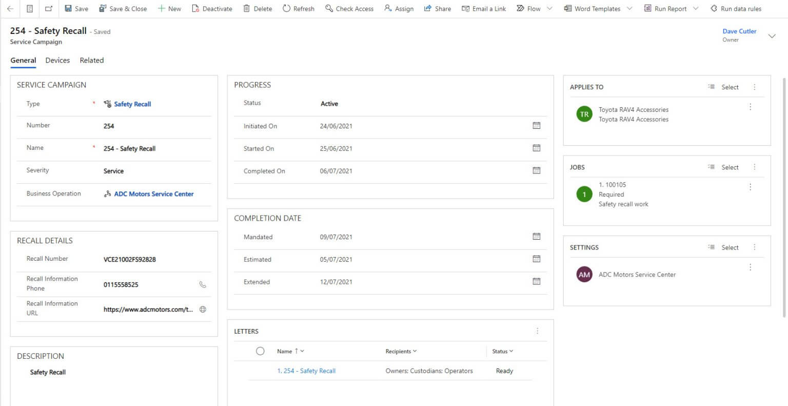 Improves efficiency, reliability, and profitability of the service ...