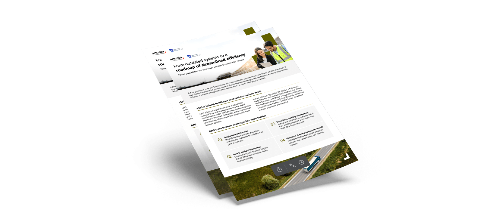 A365 Solution for Automotive, Trucks & buses & Equipment industries